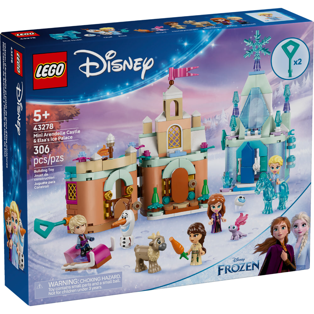 LEGO®Disney Princess: Mini Castillo De Arendelle Y Palacio De Hielo De ...