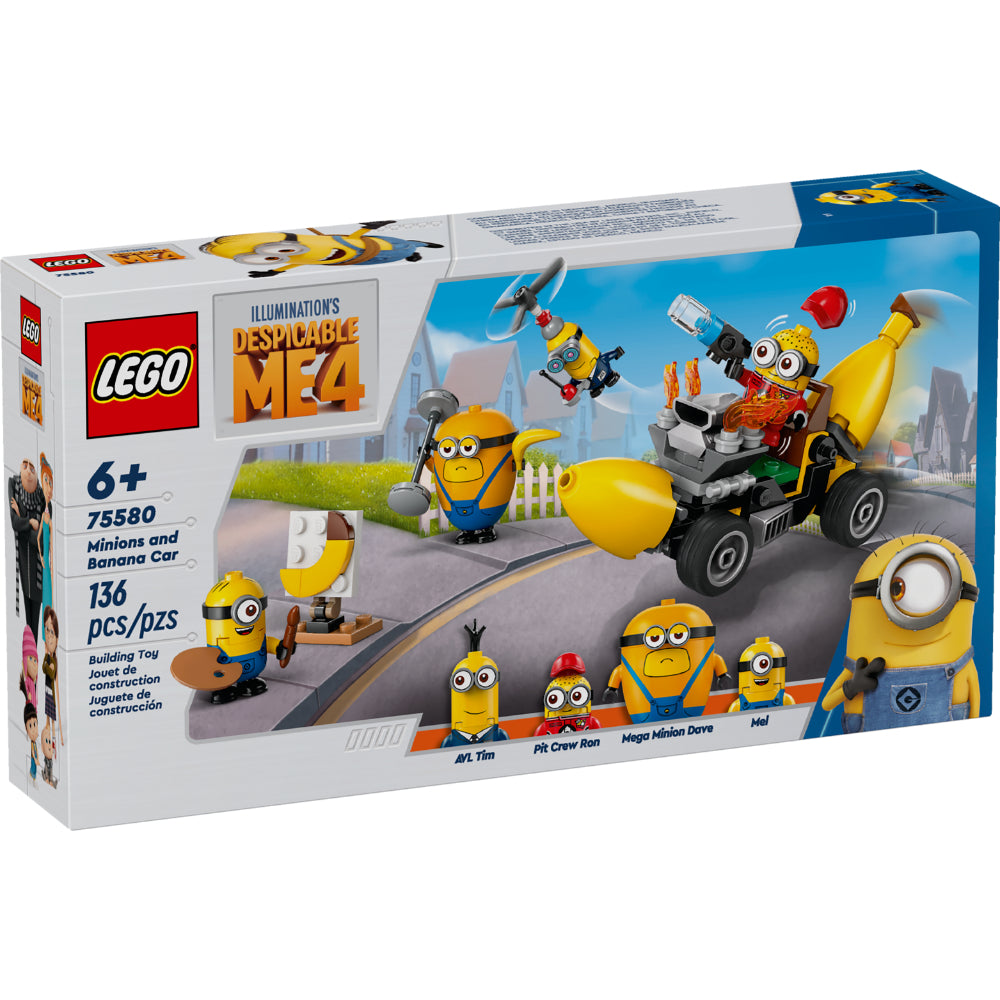 LEGO® Despicable Me: Minions Y Coche Banana - LEGO PANAMA - LEGO® Latam