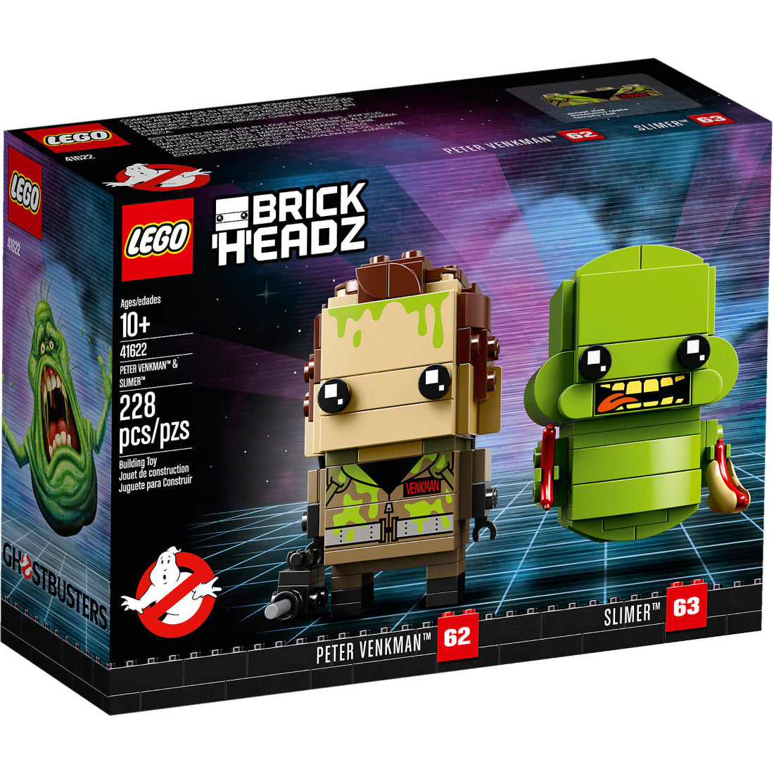 LEGO BrickHeadz Peter Venkman y Moquete (41622) - LEGO® Latam — LEGO PANAMA