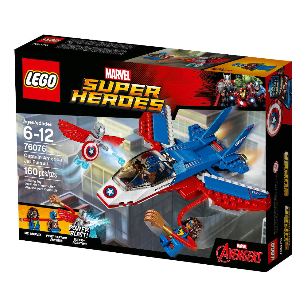 LEGO Super Heroes Jet del Capitán América (76076) - LEGO® Latam — LEGO ...